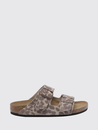 Birkenstock Sandales &agrave; Talons Femme couleur Beige