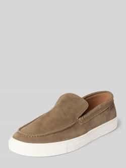 Poelman Loafers aus Leder mit glatter Sohle