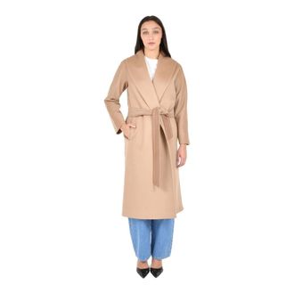 Max Mara Femme, Manteaux, Brun, Taille: 38 FR V&ecirc;tements Femme Manteaux Ah25