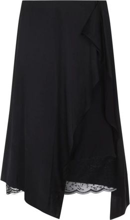 Acne Studios Femme, Jupes, Noir, Taille: 38 FR Jupe Midi Imprim&eacute;e Floral