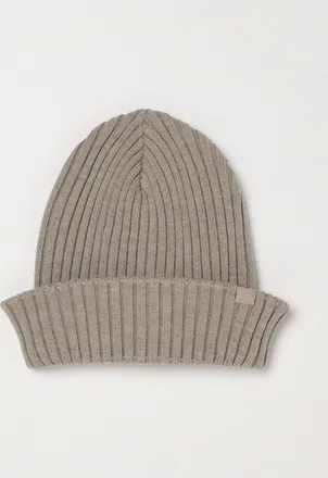 Paul & Shark Einfarbige Beanie-M&uuml;tze von aus reiner Wolle