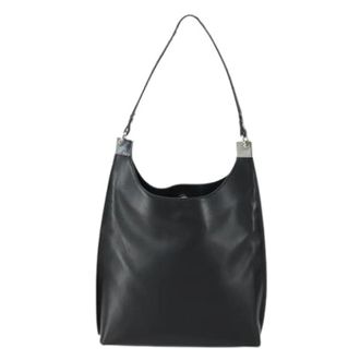 Ferragamo Pre-owned Leder Schultertasche - - Pre-owned - Damen - Schwarzk - ONE SIZE