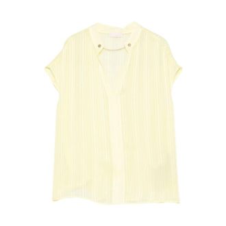 Liu Jo Femme, Blouses et Chemises, Jaune, Taille: 36 FR Blouses