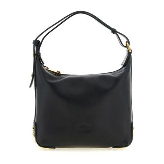 Tod's Sac &agrave; bandouli&egrave;re en cuir - Femme - Sacs - Noir - Taille: ONE Size