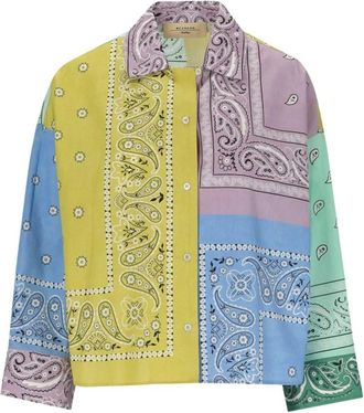 Max Mara Femme, Blouses et Chemises, Multicolore, Taille: 38 FR Lampone Shirt