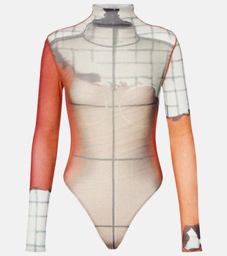 Jean Paul Gaultier Body Fire aus Mesh