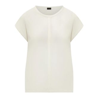 Pinko Blossom Seidenhemd - - Tops - Damen - Wei&szlig; - 2XL