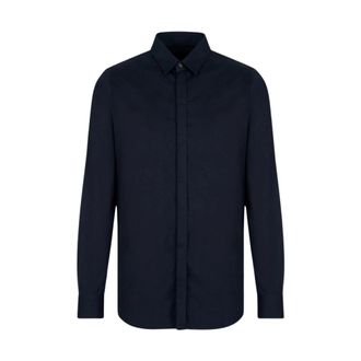 A|X Armani Exchange Klassisches Hemd - - Shirts - Herren - Blau - L