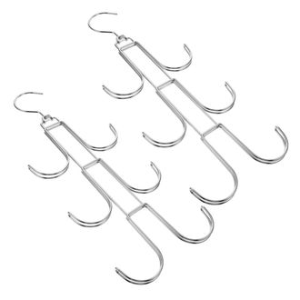 Angoily 2st&uuml;cke Drehbarer Handtaschenhalter F&uuml;r Schrank Mit G&uuml;rtelhalter-Organizer Und Schalhalter H&auml;ngender Handtaschen-Organizer F&uuml;r Schrank Inklusive Krawa