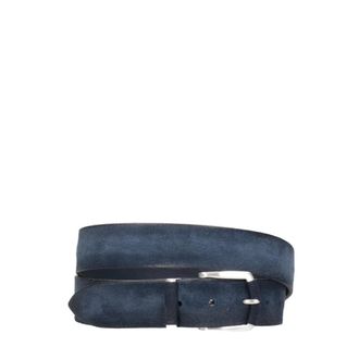 Orciani Wildleder G&uuml;rtel mit Schnalle - - Accessories - Herren - Blau - 100 CM