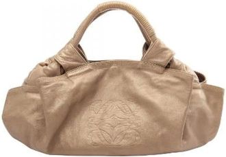 Loewe Sac &agrave; main Pre-owned en cuir Nappa Aire - Femme - Pre-owned - Beige - Taille: ONE Size