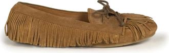 Vic Mati&eacute; Femme, Chaussures, Brun, Taille: 38 EU Fringed Loafer