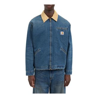 Carhartt Work in Progress OG Detroit Jacket - Denim (Winter) - - Jackets - Herren - Blau - M