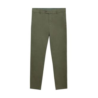 Brooks Brothers Stretch Cotton Micro-Pattern Chino - - Trousers - Herren - Gr&uuml;n - W38