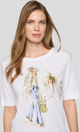 Rabe T-Shirt mit Frontprint