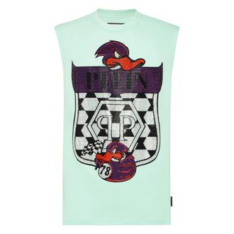 Philipp Plein Tank Top - - Tops - Herren - Gr&uuml;n - S