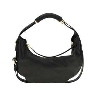 Moschino Sac Hobo en Cuir - Femme - Sacs - Noir - Taille: ONE Size