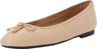 Tommy Hilfiger Damen Hilfiger Smooth Lthr Ballet Fw0Fw09006 Ballerinas, PINK (Misty Blush), 40 EU