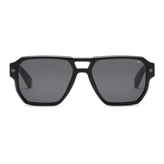 Philipp Plein Stud Sonnenbrille - - Accessories - Herren - Schwarzk - ONE SIZE