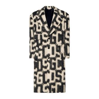 GCDS Monogram Coat - - Coats - Damen - Mehrfarbig - 3XL