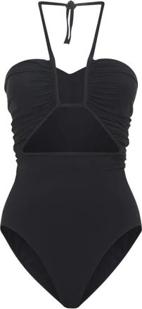Rick Owens Femme, Maillots de bain, Noir, Taille: 40 FR Prong Bather One-piece