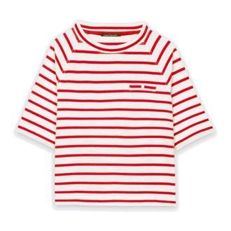 Luisa Cerano Femme, Tops, Rouge, Taille: 40 FR T-Chemises