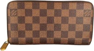 Louis Vuitton Portefeuille long (&agrave; deux volets) Pre-owned - Femme - Pre-owned - Brun - Taille: ONE Size