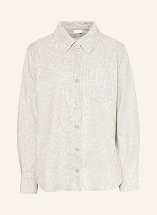 Lala Berlin Jeans-Overshirt Olivia grau