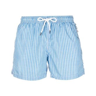 Fedeli Homme, Maillots de bain, Bleu, Taille: 2XL Madeira Airstop Swim Trunk