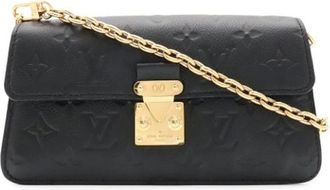 Louis Vuitton Pre-owned Sac Pochette Monogram Empreinte - Femme - Pre-owned - Noir - Taille: ONE Size