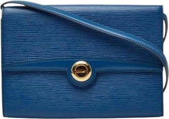 Louis Vuitton Sac bandouli&egrave;re Pochette Epi Pre-owned - Femme - Pre-owned - Bleu - Taille: ONE Size