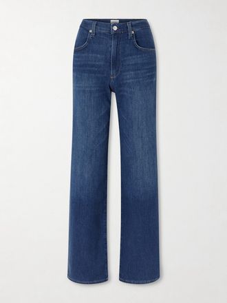 Citizens Of Humanity Annina Halbhohe Jeans Mit Geradem Bein - Blau