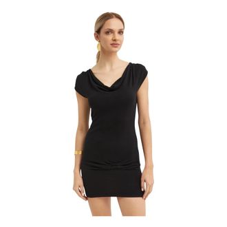 Aya Muse Navi Mini Dress - - Dresses - Damen - Schwarzk - M