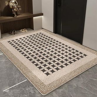 Generic Tapis dentr&eacute;e Int&eacute;rieurs, Paillasson Exterieur, Tapis Entree Antid&eacute;rapant, Anti-Poussi&egrave;re, Facile &agrave; Nettoyer, Doux, pour Couloir, Terrasse, Cuisine, B