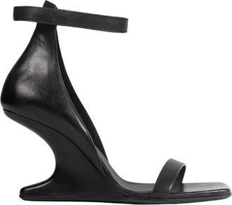Rick Owens Femme, Chaussures, Noir, Taille: 37 1/2 EU Cantilever 8 Minimal Sandal