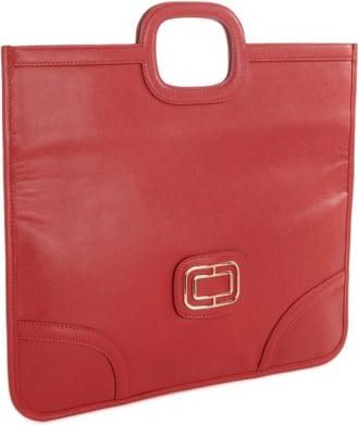 Saison 1865 Bella Lederhandtasche - Rot