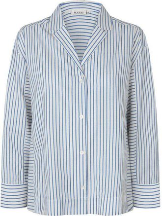 Masai Businessshirt MaIsolisse gesticktes Masai-Logo