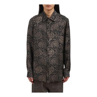 Uma Wang Tab Shirt - - Shirts - Herren - Grau - S
