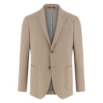 Boggi Milano Herren, Jacken, Beige, SGr&ouml;&szlig;e