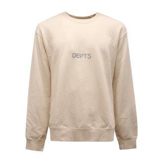 Department Five Wolk Sweatshirt Modell Uf501 Girocollo - - Sweatshirts & Hoodies - Herren - Beige - L