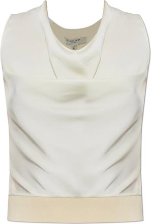 AllSaints Femme, Tops, Beige, Taille: 36 FR Zoey Top