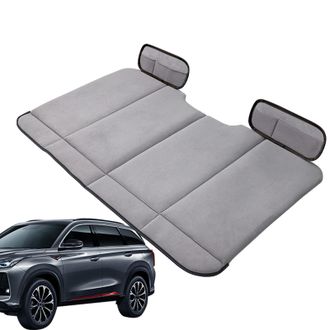 Generico Backseat Matte f&uuml;r Auto, Reisebett, zusammenklappbar, doppelseitig verwendbar, bequem, tragbar, f&uuml;r SUV, Auto, Holiday Roadtrip, Familienstuhl, Ruhest