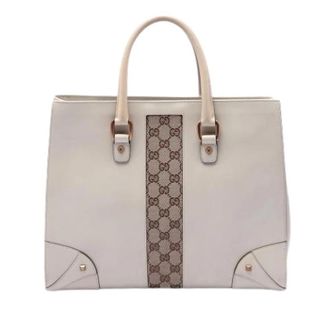 Gucci Pre-owned Tote Bag - - Pre-owned - Damen - Wei&szlig; - ONE SIZE
