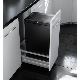 Hailo Poubelle de recyclage encastrable 52L Hailo
