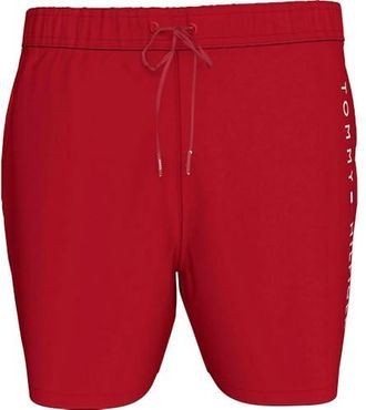 Tommy Hilfiger Maillot de Bain Unisexe-Adulte, Rouge (Medium Red), XL