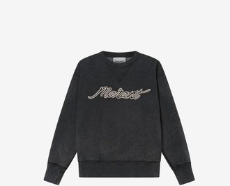 Isabel Marant Sweatshirt Rise - Femme - Noir D&eacute;lav&eacute; - Taille34 - Marant &Eacute;toile