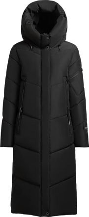 Khujo Damen Wintermantel Pulset Matt Steppmantel Winterjacke (DE/NL/SE/PL, Alphanumerisch, XS, Regular, Regular, 200 BLACK)