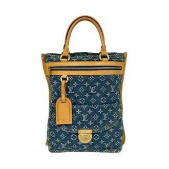 Louis Vuitton Pre-owned Denim Handtasche - - Pre-owned - Damen - Blau - ONE SIZE