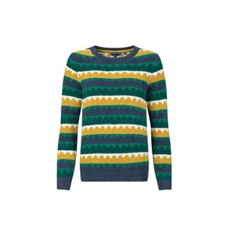 Weird Fish Tyla Sweatshirt f&uuml;r Damen, Jerseyware (Antikes Moss)