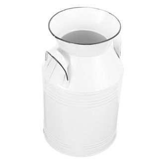 Angoily Rustikale Eisen Blumentopf Vintage Flower Bucket Stabil Langlebig K&uuml;nstlerisch f&uuml;r Haus Garten B&uuml;ro Tischdeko Hochzeit Geschenk